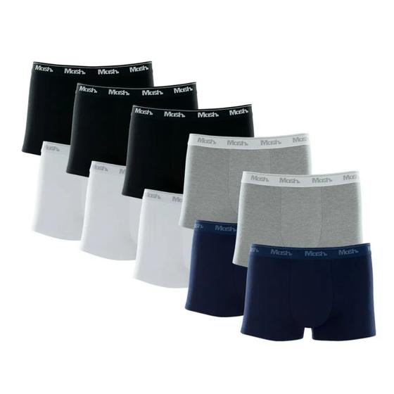 Kit 10 Cueca Boxer Cuecas Box Varios Modelos E Cores Atacado - Mash ...