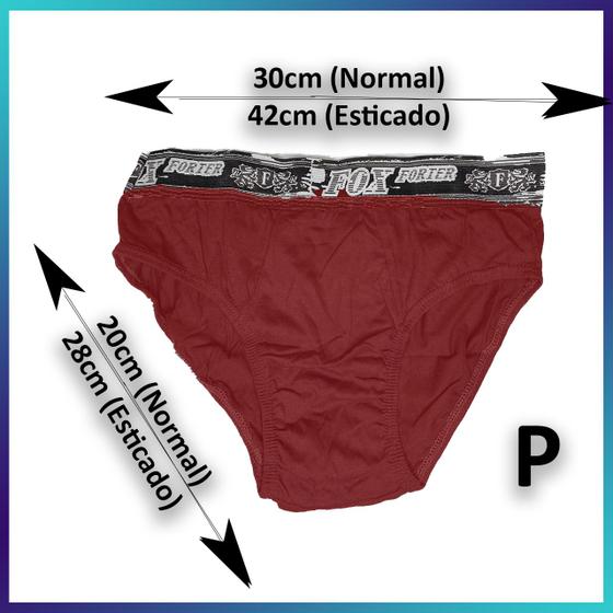 Kit 10 Cuecas Slip Cueca Masculina 100% Algodão - Plus Size G3 G2 G1 GG G M P Masculino Coeca ...