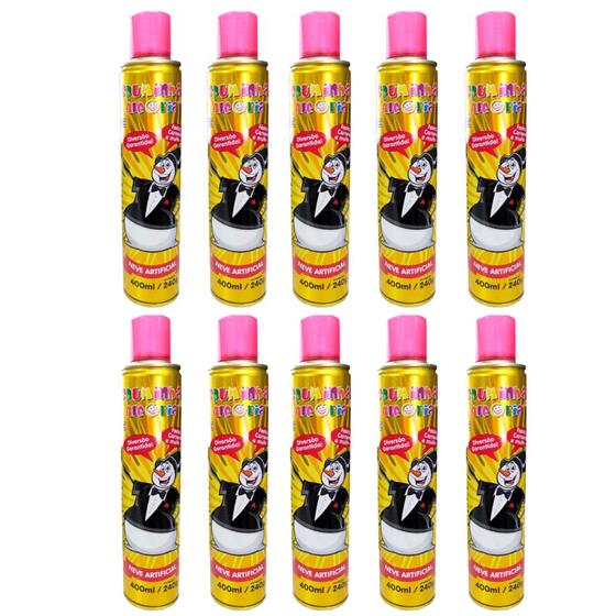 Kit 10 Espumas De Carnaval 400ml Axe Festa Especial Diversão - Alegria ...