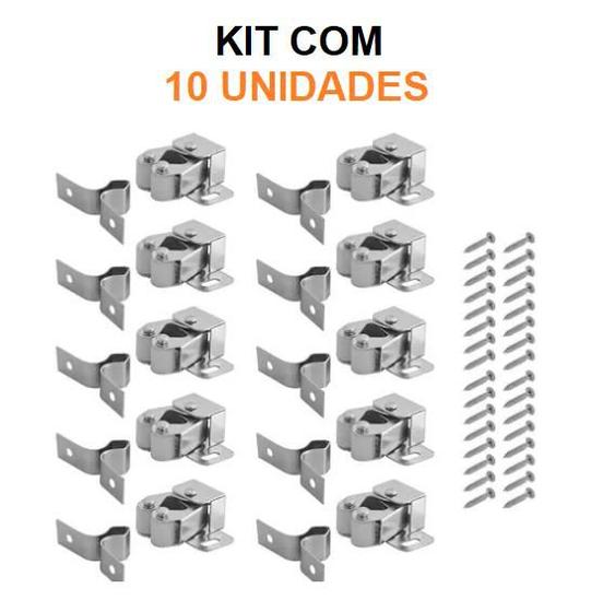 Kit 10 Fecho Rolete para Móveis Fecho para Porta Armário - FERRAGENS ...