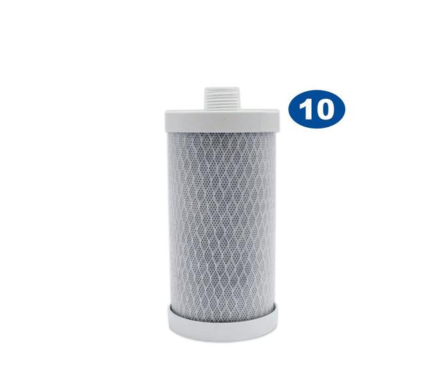 Kit 10 Filtros 7 Polegadas Com Rosca - Carbon Block - Armazenamento e ...