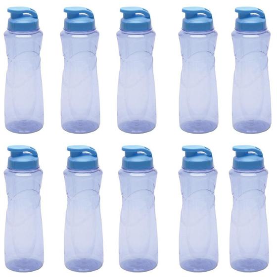 Kit 10 Garrafa New Squeeze Ceará Garrafinha de Água 500ml Plástica ...