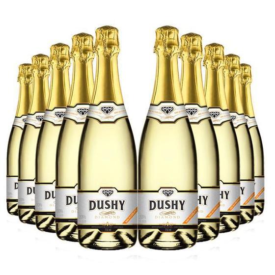 Kit 10 Gaseificado Sem Álcool Dushy Diamond - 750Ml - Espumante ...