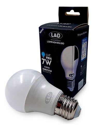 Kit 10 Lâmpadas LED Bulbo 7W Fria - Maxxy - Lâmpada de LED - Magazine Luiza
