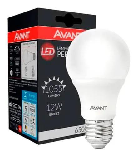 Kit 10 Lâmpadas Pera Avant 12w Alta Potência 6500k - Lâmpada de LED ...