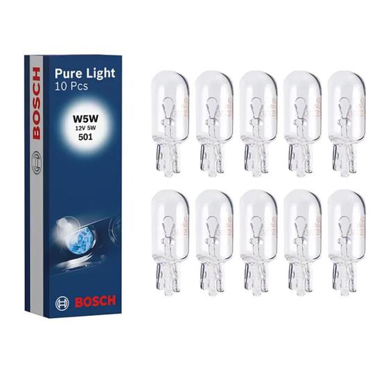 Kit 10 Lâmpadas Pingão 12v 5w Bosch 1987302206 - ROBERT BOSCH LTDA ...