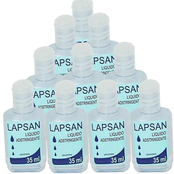 Kit 10 Lapsan Liquido Adstringente 35 Ml. - Santa Clara - Adstringente ...