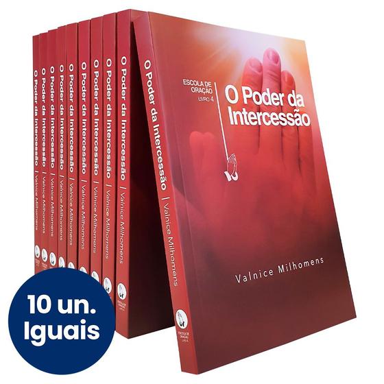 Kit 10 Livros O Poder da Intercessão Valnice Milhomens - Livros de ...