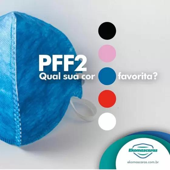 kit 10 máscaras respirador semi -facial PFF2 azul - EKOMASCARAS ...
