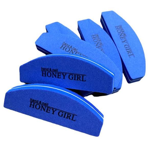 Kit 10 Mini Lixa Buffer Bumerangue Fecha Poros 100/180 Honey Girl Unha ...