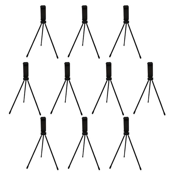 Kit 10 Mini Tripé De Mesa Com Suporte Para Celular Lt-P021 - Lotus - Tripé para Celular ...