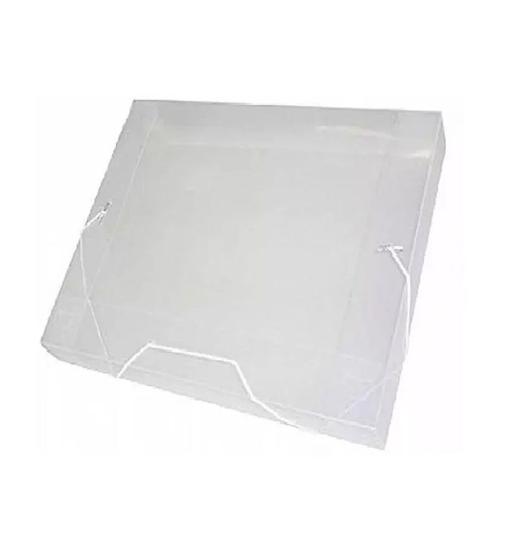 Kit 10 Pastas Aba Elásticas Plástica Oficio 40mm Transparente - ACP ...