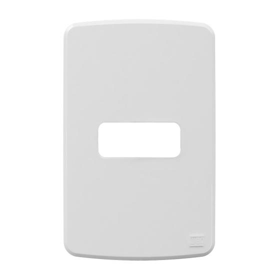 Kit 10 Placa para Tomadas Weg Composé 4x2 1 Posição Branca - Espelho ...