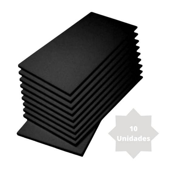 Kit 10 Placas de Espumas Acústicas p/ Isolamento de Som - Armazém das ...