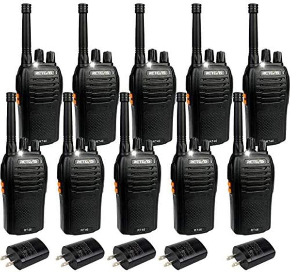 Kit 10 Rádios Comunicador Baofeng Walk Talk Bf-777s Microfone - CPX ...