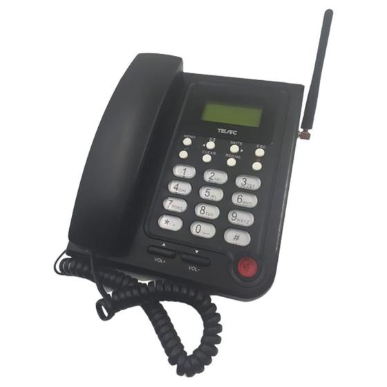 Kit 10 Telefones Celular Rural Mesa Chip Gsm Oi Tim Claro - TELSEC ...