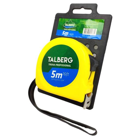 Kit 10 Trena Profissional Metro Ferramenta Manual Com Trava - Trena ...