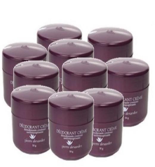 Kit 10 Und Desodorante Pierre Alexander Creme 50g cada - Desodorante ...