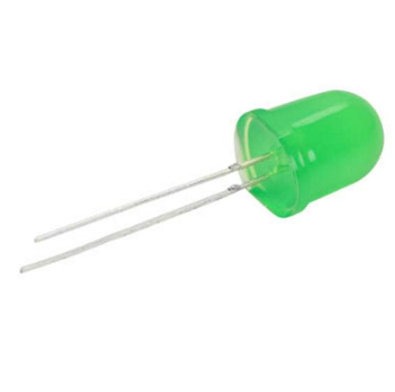 Kit 10 und Led Difuso 10mm - Projetos Em Geral 2 Terminais Verde ...