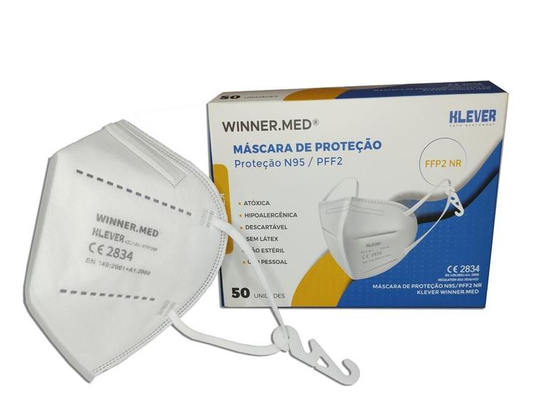 Kit 100 Máscaras Kn95 5 Camadas Proteção N95 Ppf2 Com Anvisa - Winner ...