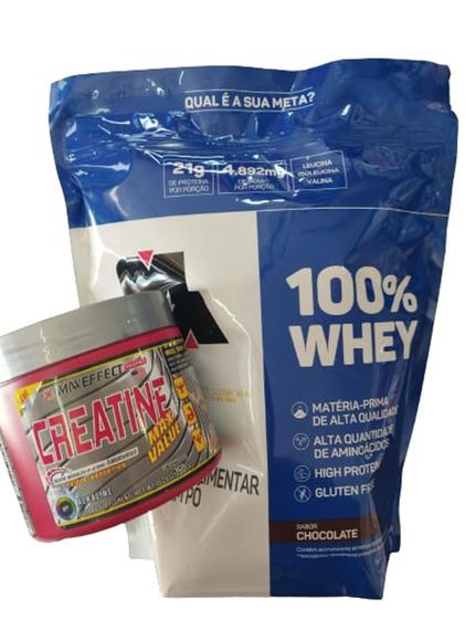 Kit 100% max titanium 900g + Creatina importada 150g Alkalina - Max ...