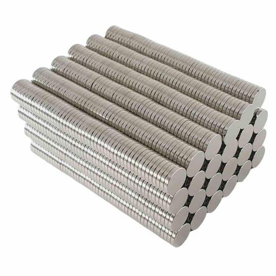 Kit 100 Peças Imã De Neodímio Redondo Super Forte 12,5 Mm - Fornecedor ...
