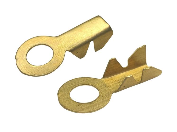 Kit 1000 Terminais sem isolação Terminal fio Olhal 1/4 Medio - NTV SOM ...