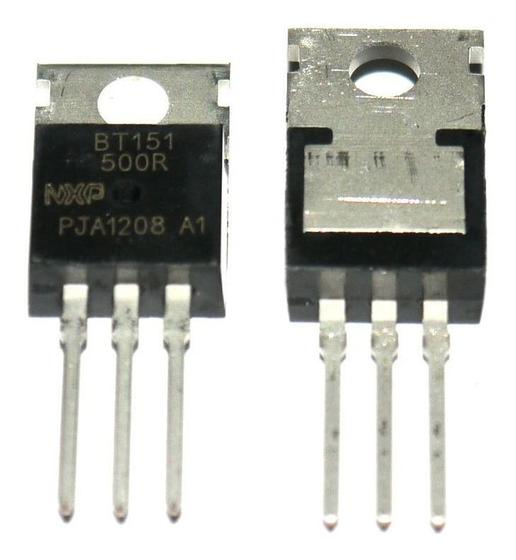 Kit 10x transistor scr bt151 - 500v / 12a - to-220 - NXP - Peças para ...