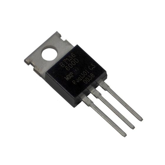 Kit 10x transistor triac bt136 - 600d - NXP - Terminais Elétricos ...