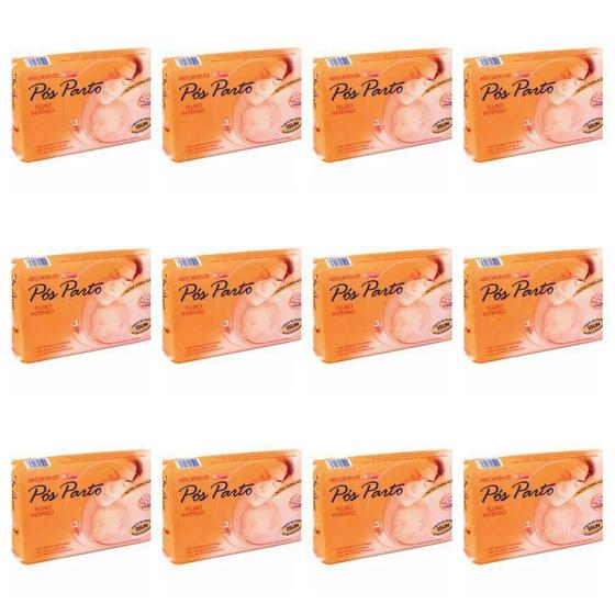 KIT 12 ABSORVENTE POS PARTO ADULTCARE 15 unidades - Acessórios para ...