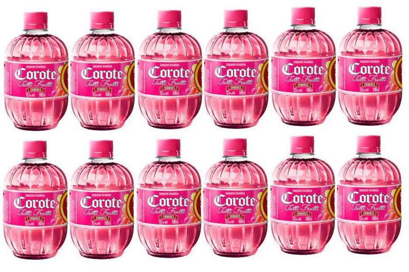 Kit 12 Corote Sabores tuti fruti - Vodka - Magazine Luiza