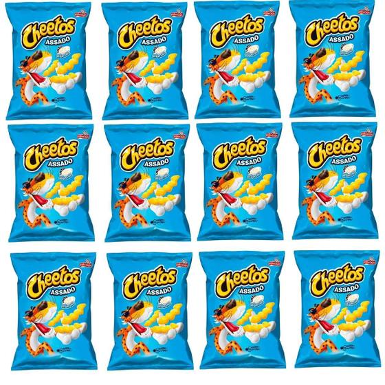 Kit 12 Elma Chips Cheetos Assado 45Gr Pc. Onda Requeijao - Cheetos - Magazine Luiza