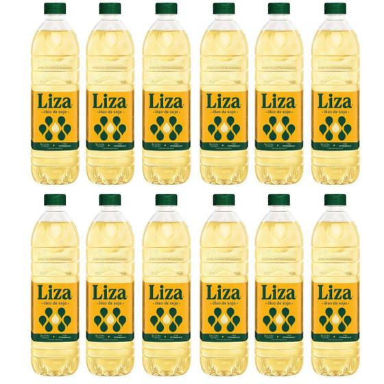 Kit 12 Óleo De Soja Liza 900Ml - Óleo de Cozinha - Magazine Luiza