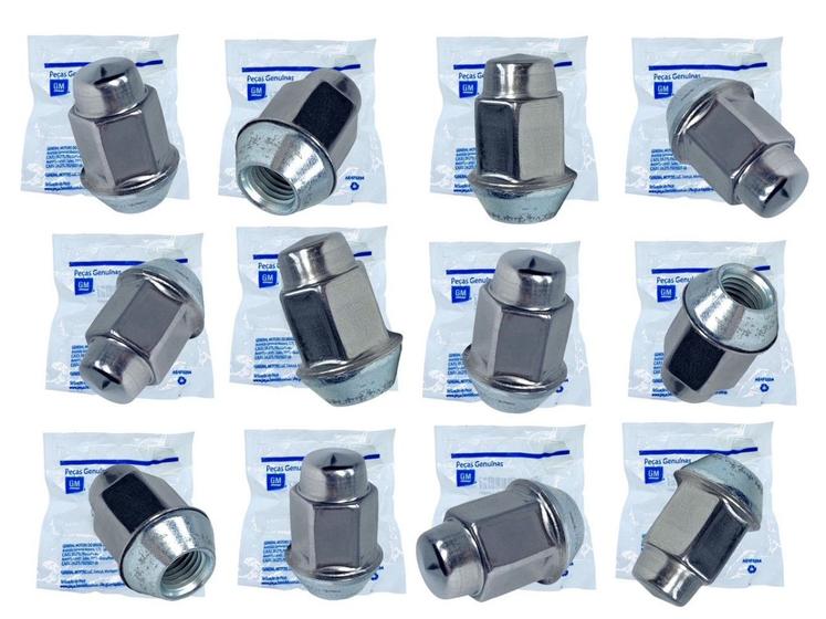 Kit 12 Porca Roda S10 Traiblazer Original Gm 9598708 - Parafusos e ...