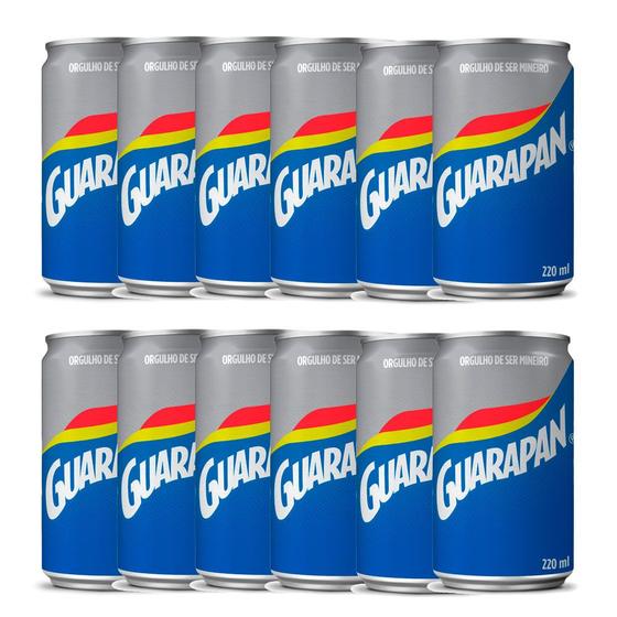 Kit 12 Refrigerante Guarapan Mini Lata 220ml - Refrigerante - Magazine ...