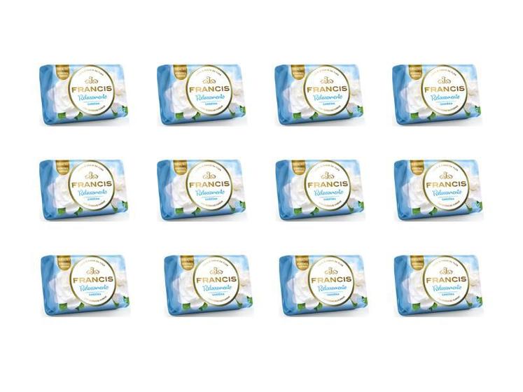 Kit 12 Sabonete Francis Relaxamento Gardênia 85g - Sabonete - Magazine ...