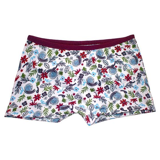 Kit 15 Calsinha Boxer Feminina Cueca Menina Conforto Básica 10 12 14 ...