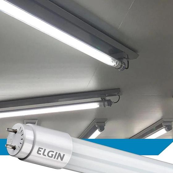 Kit 15 Lâmpada Tubular Tubo Led 10w T8 60cm Branco Frio 6500k Elgin - Lâmpada Tubular - Magazine ...