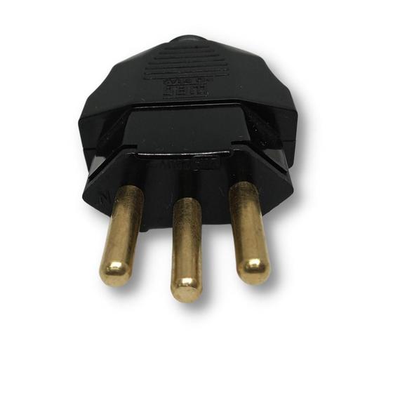 Kit 15 plug tomadas macho preto 20a 250v - WEG - Plug Macho - Magazine ...