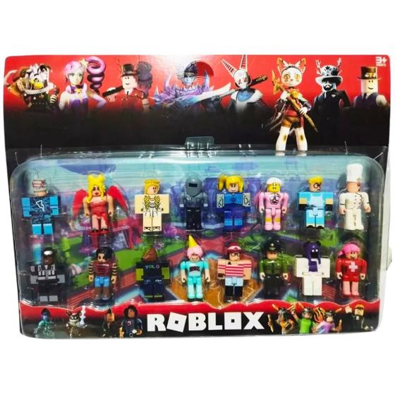 Kit 16 Bonecos Roblox Avatar Articulado Brinquedo Crianças - Toing ...