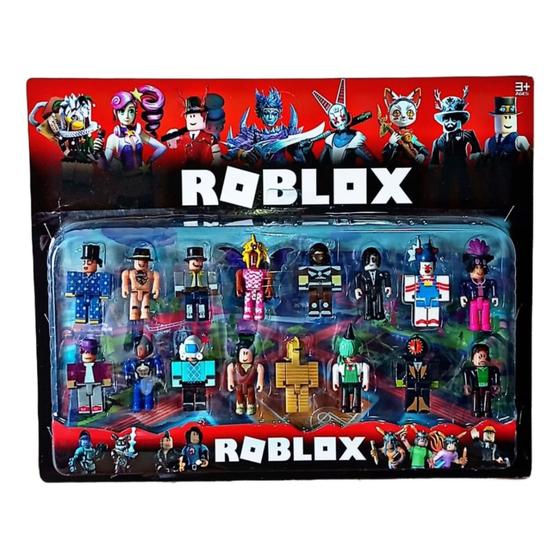 Kit 16 Bonecos Roblox Avatar Articulado Cartelado Brinquedo - JOI ...