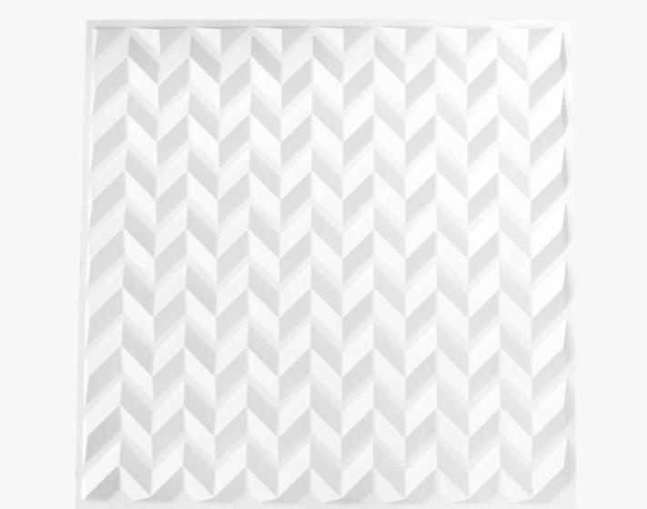 Kit 18 Placas Adesivas 3D Revestimento Paredes Mod.Zig-Zag - Design 3D ...