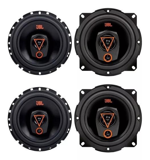 Kit 2 Alto Falante JBL 6TRMS80 + 2 Alto Falante JBL 5TRMS80 Triaxial ...