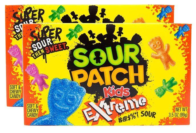 kit 2 Bala Azedinha Sour Patch kits Extreme 99g - Mondelez - Balas ...