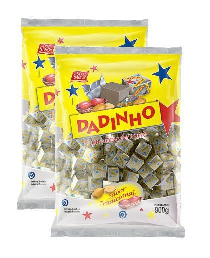 kit 2 Bala Dadinho Tradicional Sachê Pacote 900g - Balas - Magazine Luiza