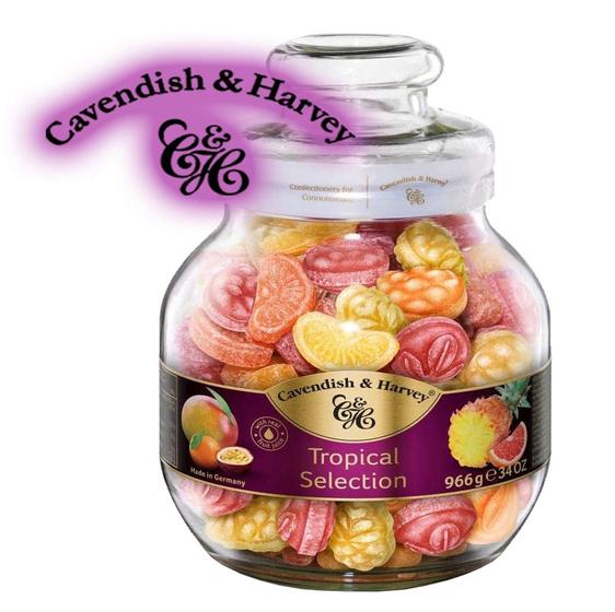 Kit 2 Balas Alemãs Cavendish 966gr Tropical Fruits Oferta - Balas ...