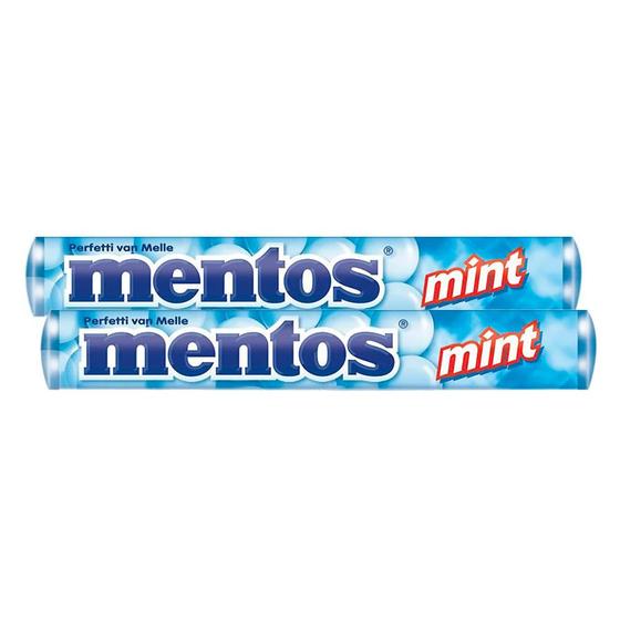 Kit 2 Balas Mastigáveis Mentos Mint 37,5g - Balas - Magazine Luiza