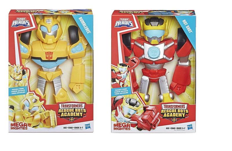 Kit 2 Bonecos Transformers Rescue Bots Bumblebee + HotShot Hasbro - Bonecos - Magazine Luiza