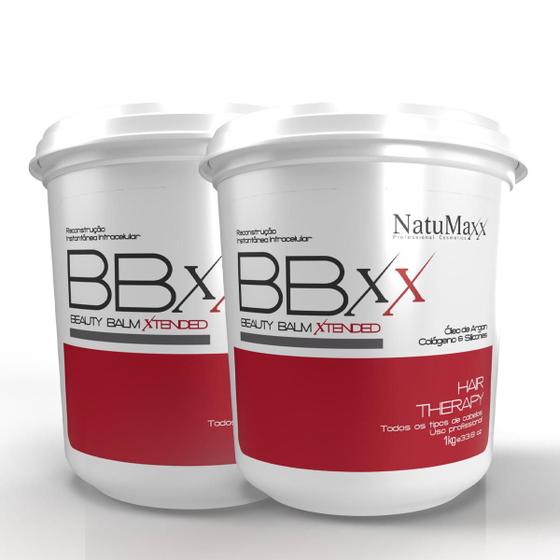 Kit 2 Botox Bbxx Beauty Balm Xtended Red Hair Therapy NatuMaxx 1kg - Máscara Capilar - Magazine ...