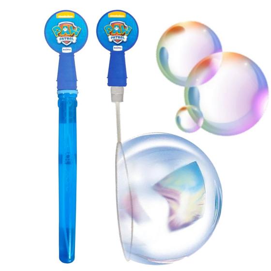 Kit 2 Brinquedos Bolhas de Sabão Grande Bubble Stick Patrulha Canina - Brasilflex - Bolha de ...